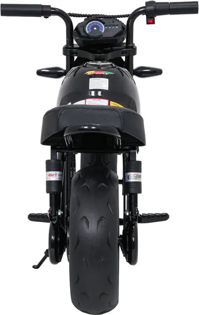 Elektrická motorka SUPERMOTO černá