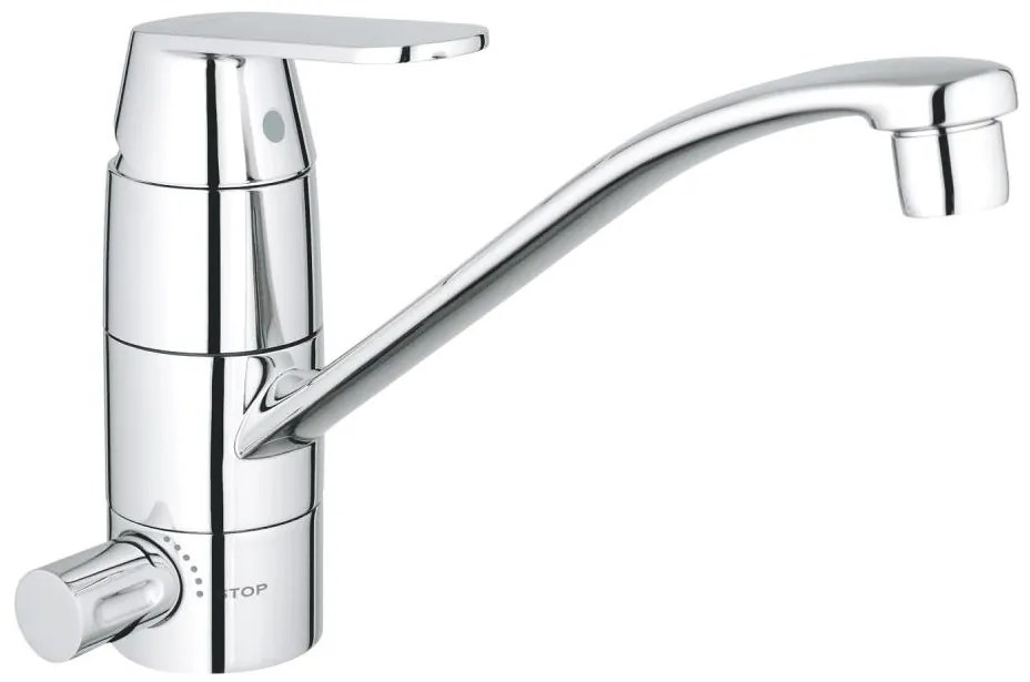 GROHE 31161000 - Dřezová baterie EUROSMART COSMOPOLITAN 140° lesklý chrom