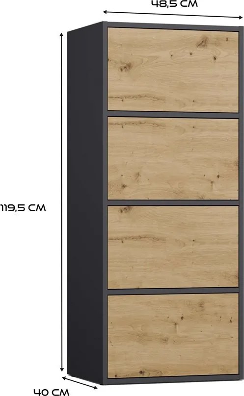 Komoda Alma 50 cm - výběr z 3 provedení