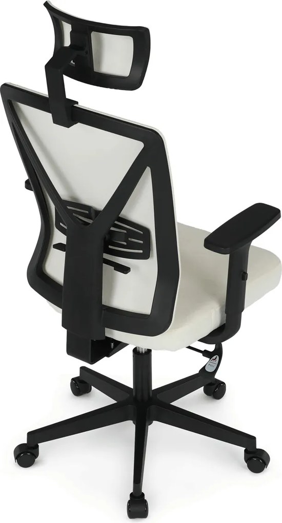 Ergonomická kancelářská židle ARLO - béžová látka