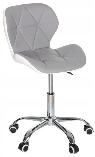 Kancelářská židle NERO Bílá + šedá