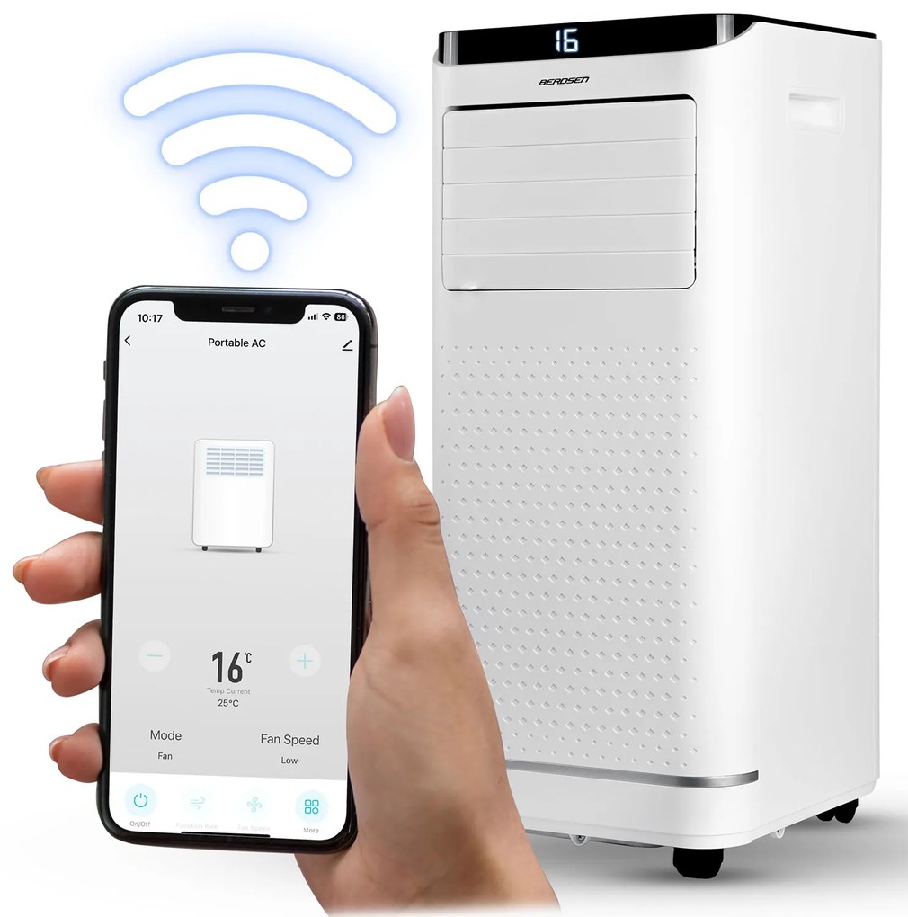 Přenosná klimatizace Berdsen BD-583 s výkonem 9000 BTU pro efektivní chlazení