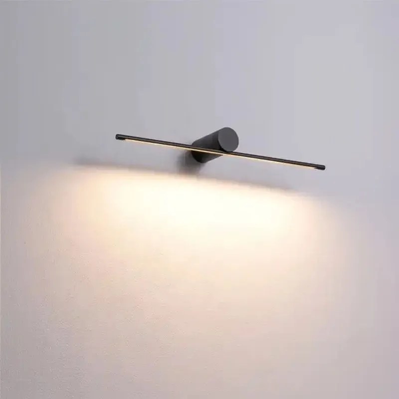 Toolight Toolight, LED nástěnné svítidlo 40cm 6W 4000K APP1341-W, černá, OSW-02431