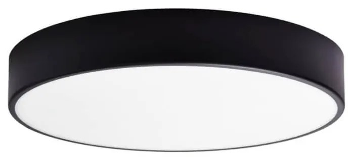 Černé stropní světlo Black Round 60