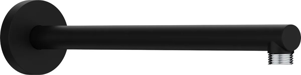 HANSGROHE Hansgrohe, sprchové rameno S 390 mm, černá matná, HAN-24357670
