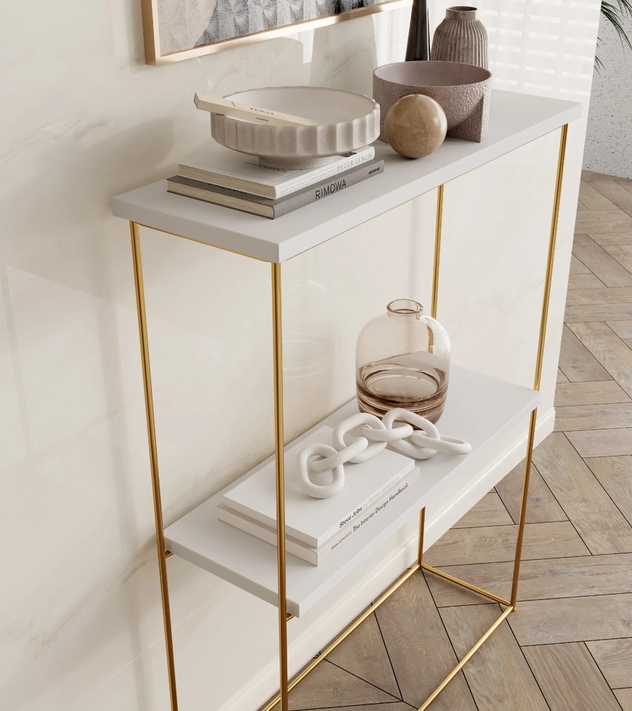 ADRK Furniture Konzole Velo ADRK-CT-VEL-G-W