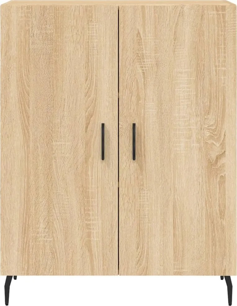 vidaXL Skříň highboard 69,5 x 34 x 180 cm kompozitní dřevo [3189272] Barva: Betonová šedá