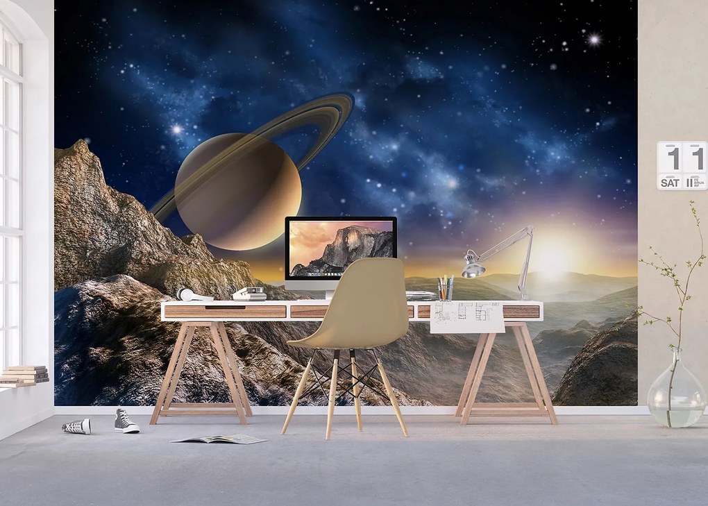 Fototapeta na míru Velkolepý Saturn | Vliesová fototapeta na zed' | DFTNXXL1126