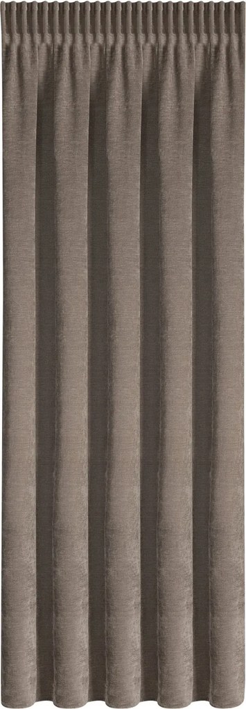ZÁVĚS NA PÁSKÉ NILO 140X270 CM TMAVĚHNĚDÁ