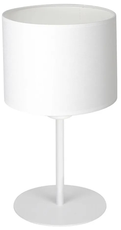 Stolní lampa ARDEN 1xE27/60W/230V pr. 18 cm bílá