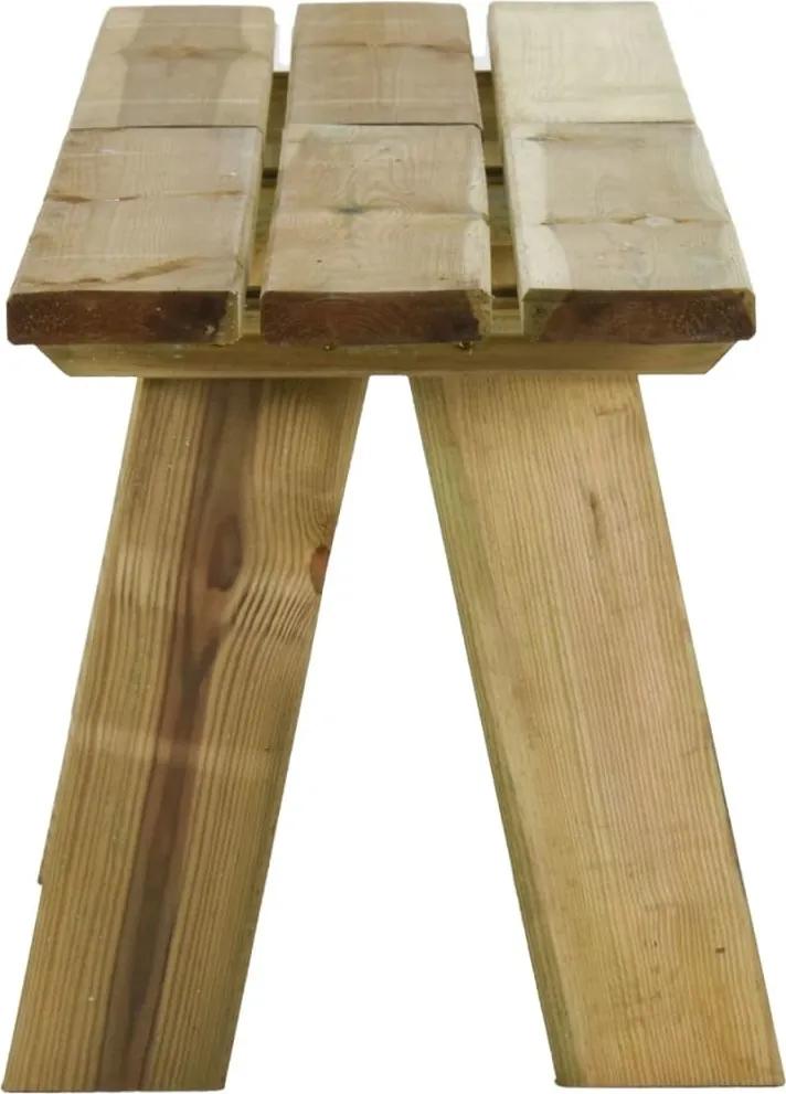 vidaXL Zahradní lavice 160 cm impregnované masivní borové dřevo [318174]