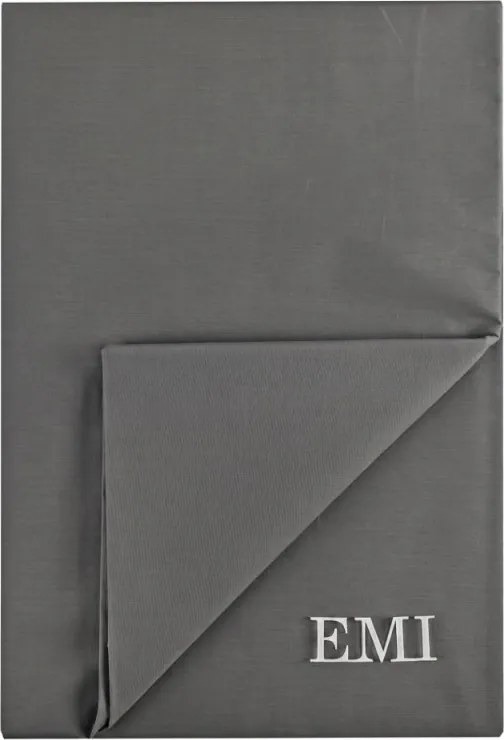 Plachta ložní tmavě šedá pevná EMI, Pevná plachta 140 × 240