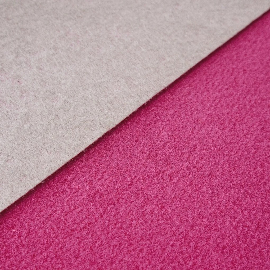 Beaulieu International Group, Metrážový koberec Destiny 0529 Fuchsia, na míru, šíře 4m, růžová, filc, dětský pokoj