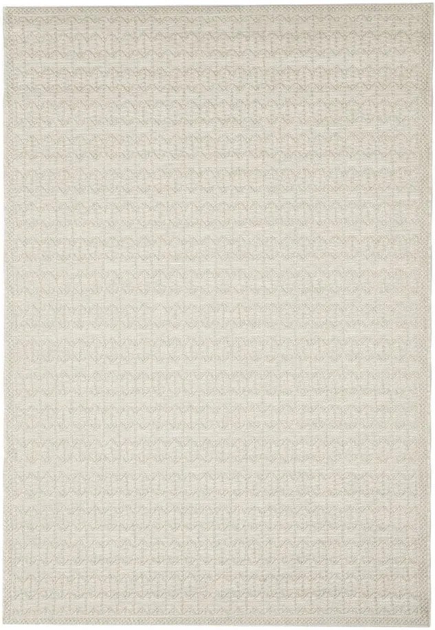 Krémový vysoce odolný koberec Webtappeti Stuoia, 130 x 190 cm