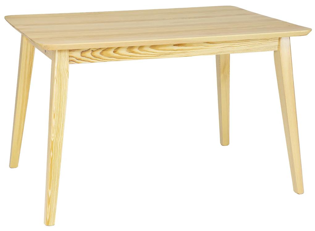 ST120 120x80 cm dřevěný jídelní stůl z masivní borovice Drewmax