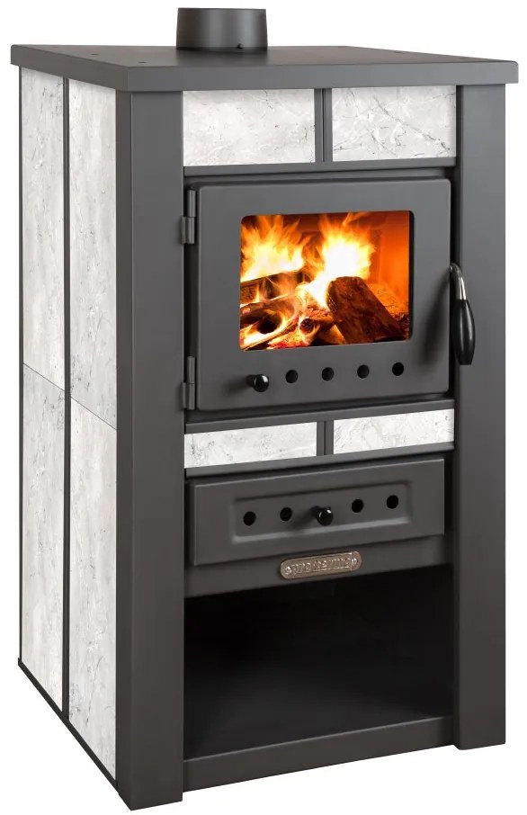 PRO-TERMO Krbová kamna ALPINA CERAMIC - bílá