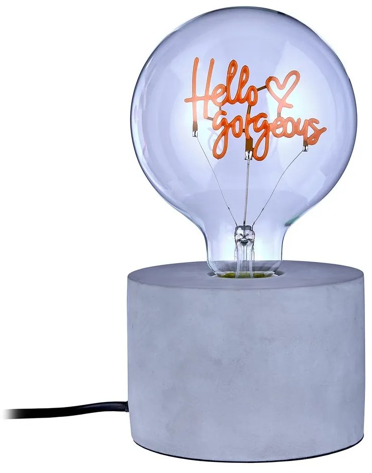 Butlers BRIGHT LIGHT LED Žárovka "Hello gorgeous"