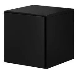 Závěsná skříňka Nessor NS05, Barva: černá