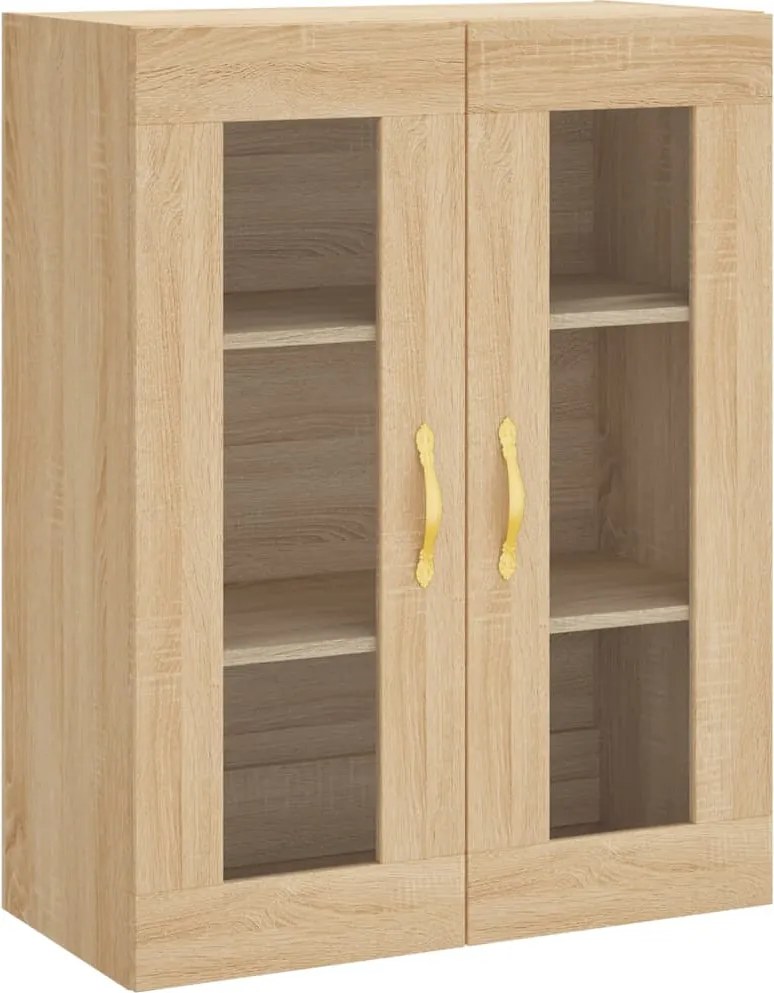 Skříň highboard dub sonoma 69,5 x 34 x 180 cm kompozitní dřevo 3198324