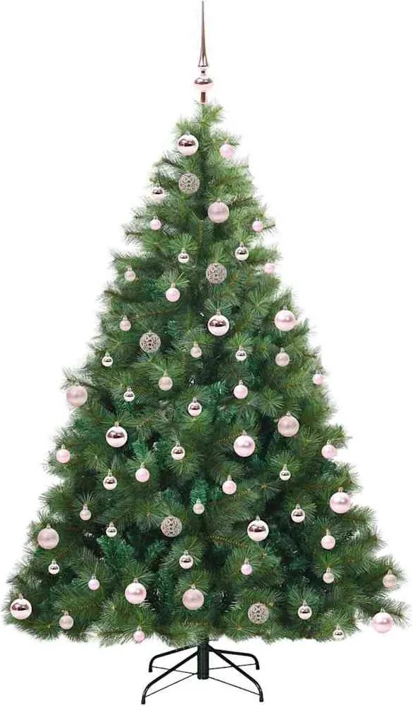 Umělý vánoční stromeček s stojanem Zelená 180 cm PE a PVC 3397785