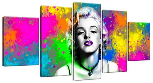 Obraz na plátně Marilyn Monroe Pop Art 150x70cm 2569A_5B