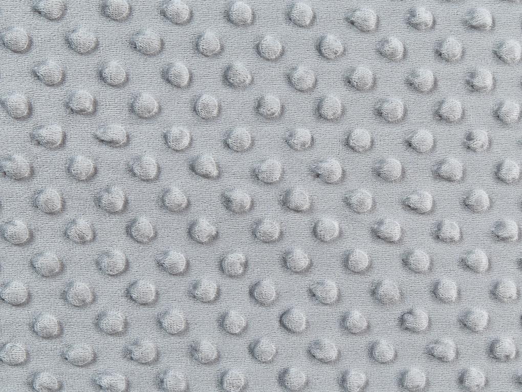 Potah na zátěžovou přikrývku 100 x 150 cm šedý CALLISTO Beliani