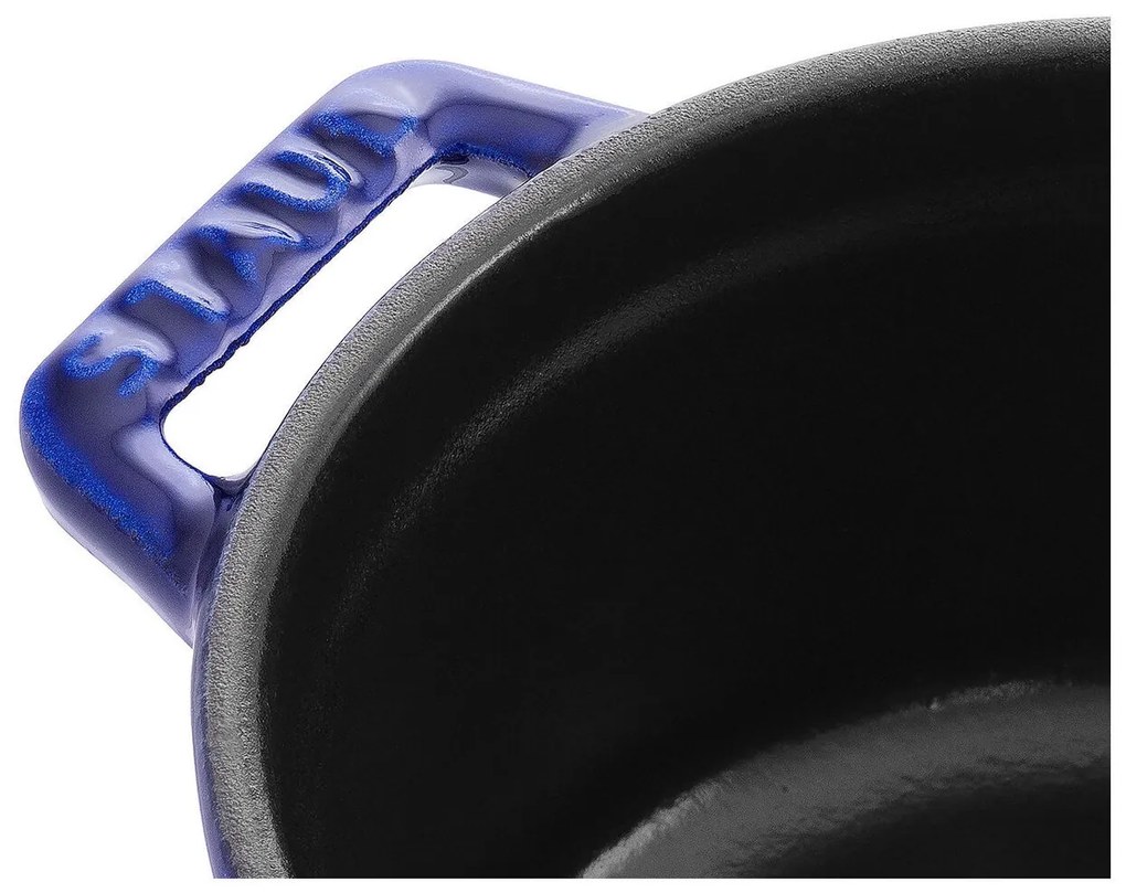 Staub Cocotte Mini hrnec kulatý 10 cm/0,25 l tmavě modrý, 1101091