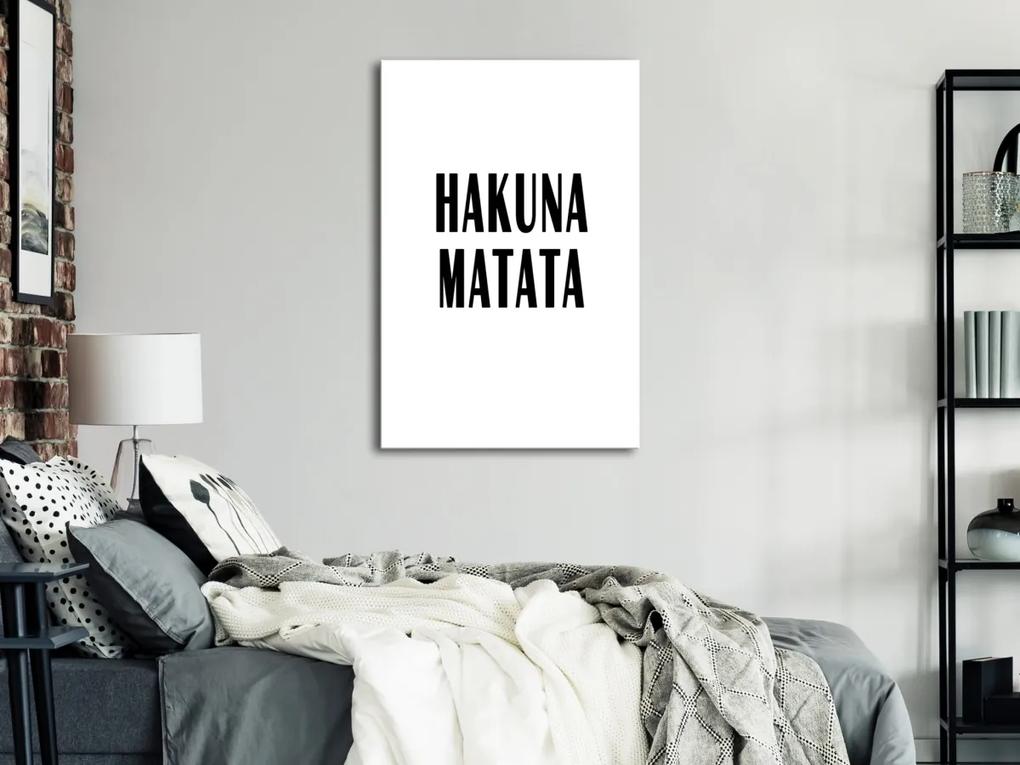 Obraz - Hakuna Matata (1 Part) Vertical