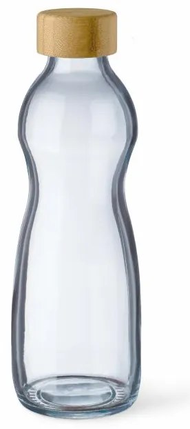 SIMAX PURE SKLENĚNÁ LÁHEV 750ML BAMBUSOVÉ VÍKO
