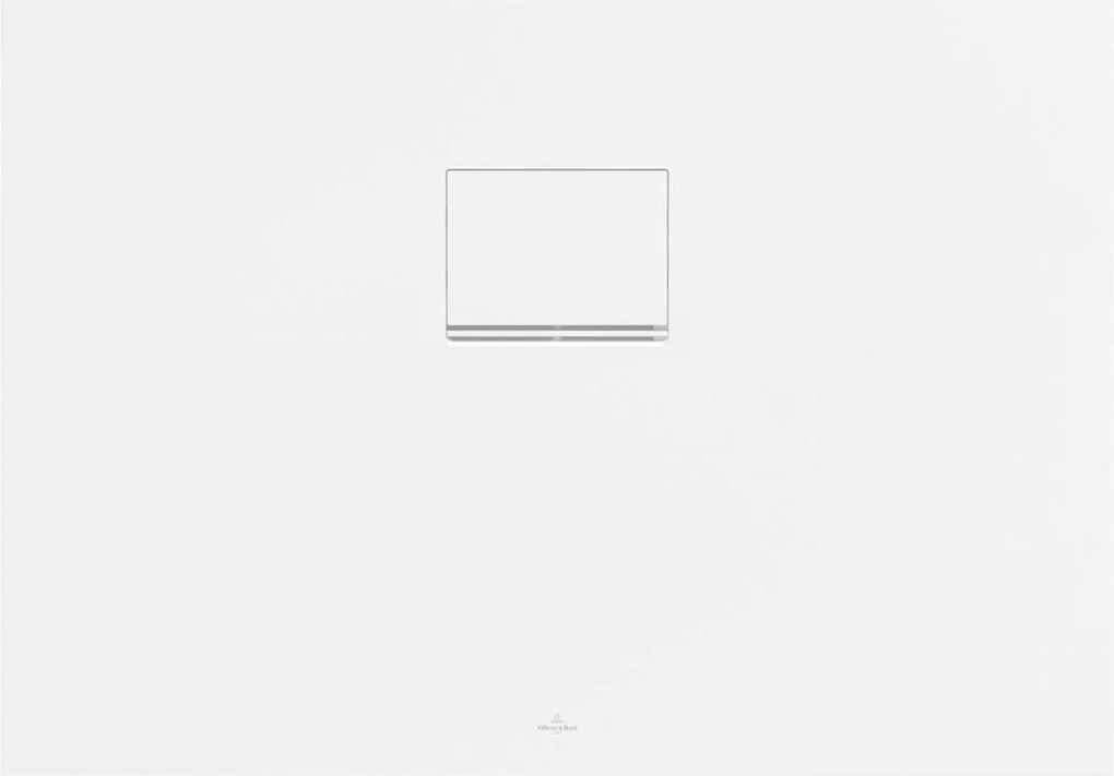 Villeroy & Boch Squaro Infinity - Sprchová vanička, 100x70 cm, Stone White UDQ1070SQI2IV-RW