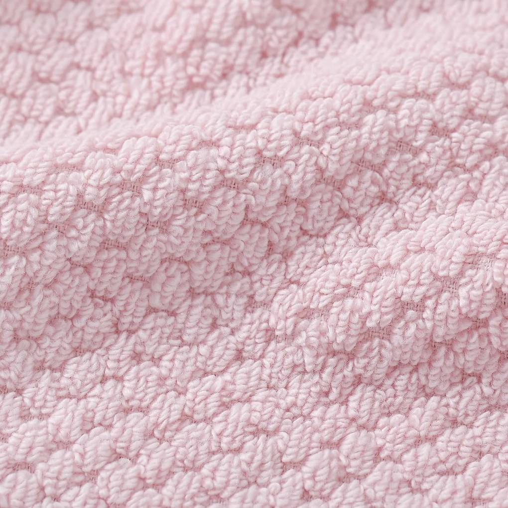 Goldea bavlněný froté ručník / osuška micro pure - pastelově růžový 50 x 100 cm