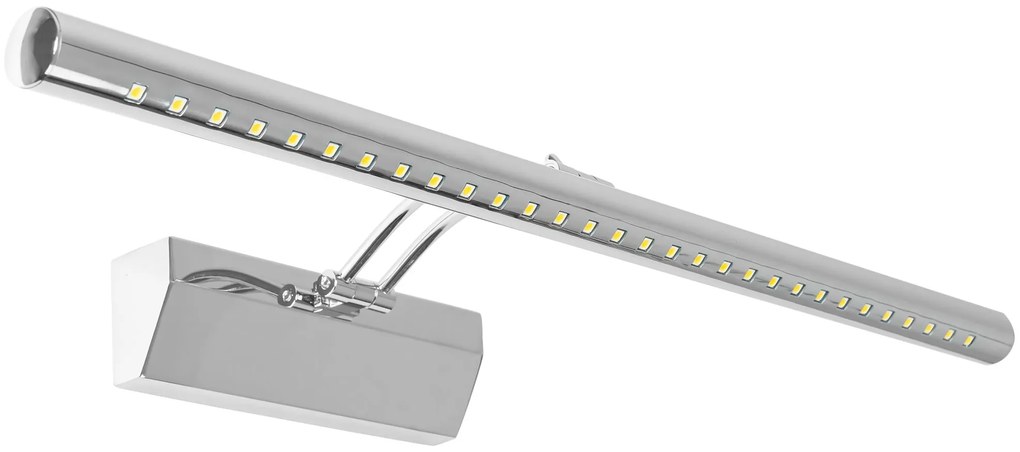 Rea - Toolight, LED koupelnové svítidlo nad zrcadlo 7W 55CM APP365-1W, chrom, OSW-08431