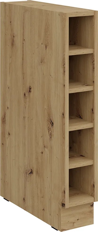 Kuchyňská linka ARIA ac | 255 cm | UNI dvířka | artisan/černá