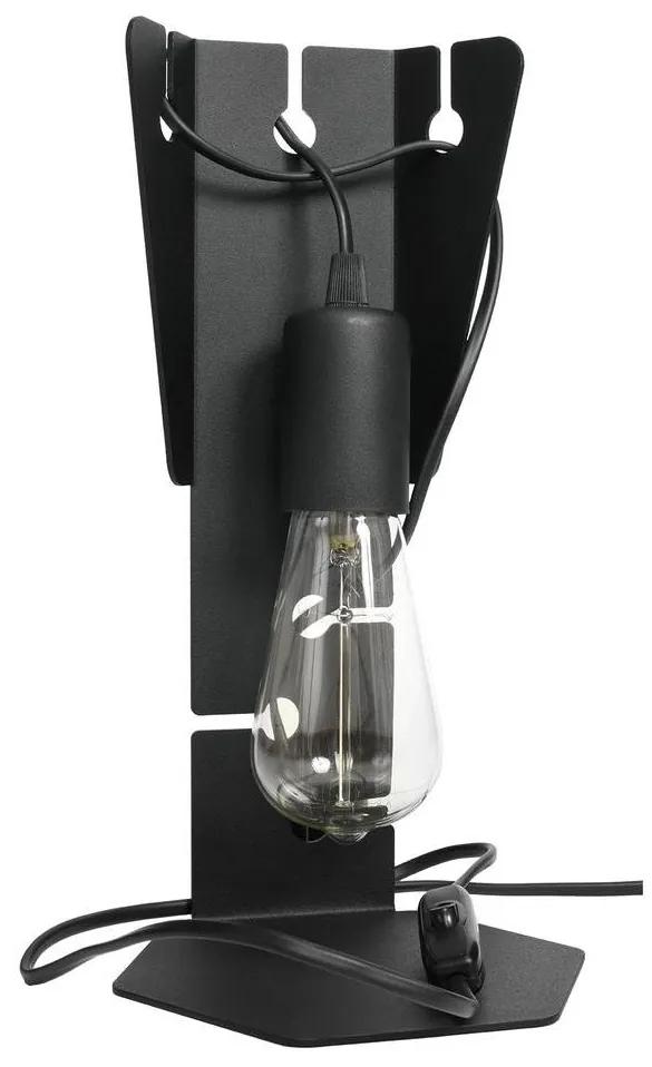Sollux | Sollux SL.0880 - Stolní lampa ARBY 1xE27/60W/230V černá | SLX0728