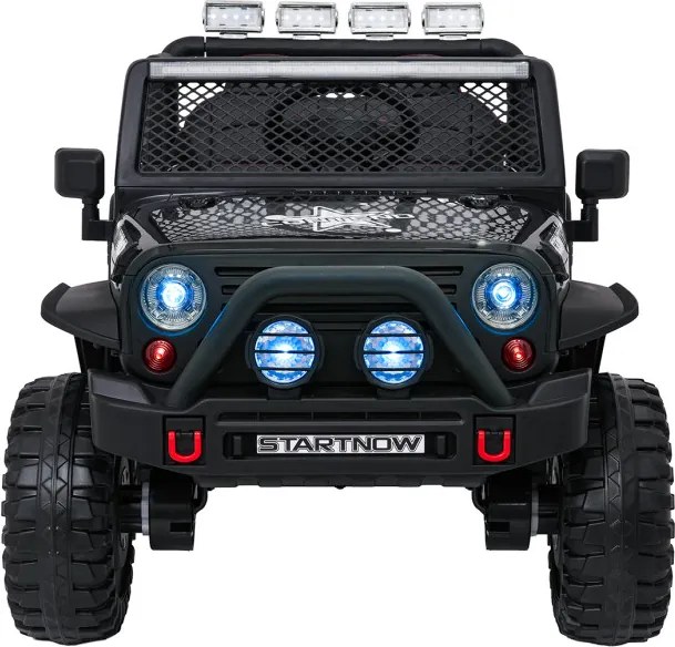Elektrické autíčko Jeep BEAST 4x4 černé