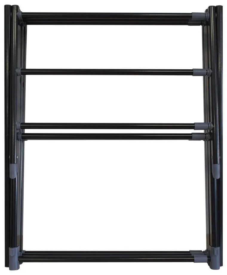 Erga Model 102 Black, patrový sušák prádla 44x39x105 cm, černá, ERG-SEP-10SUSSTORO102
