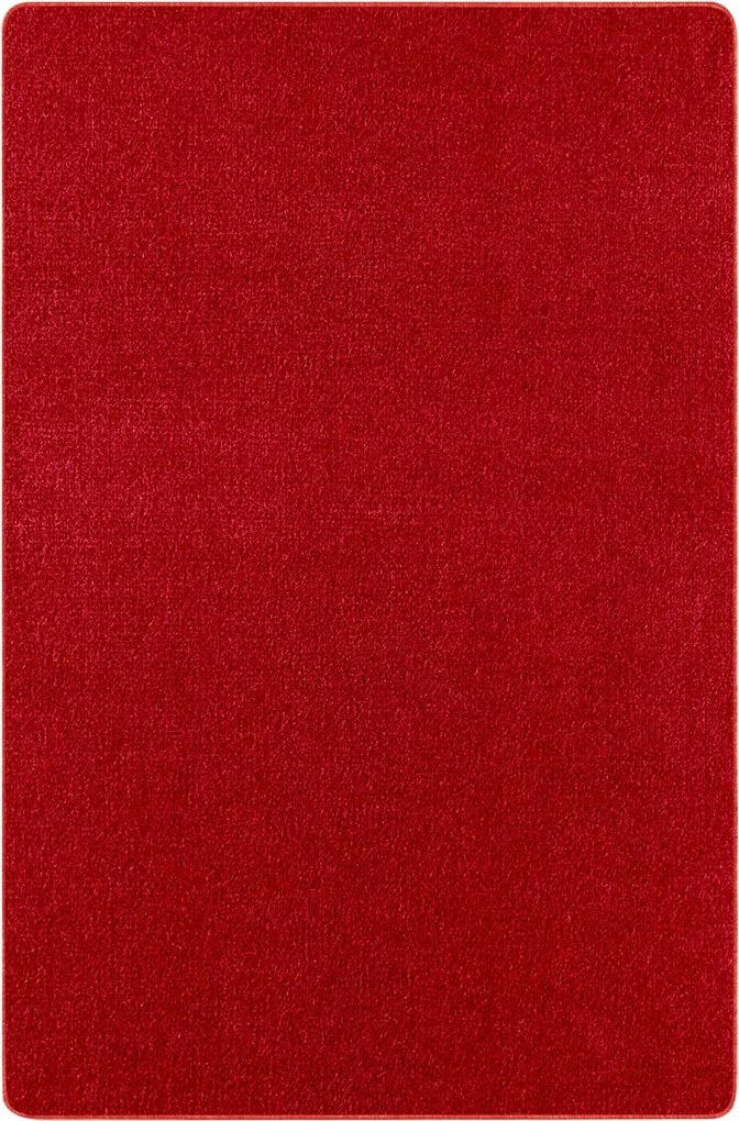 Hanse Home, AKCE: 67x120 cm Kusový koberec Nasty 101151 Rot, červená, chodba / předsíň