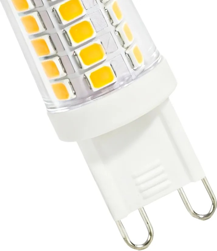 Sada 5 čirých LED žárovek G9 3,5 W 480 lm 3000 K