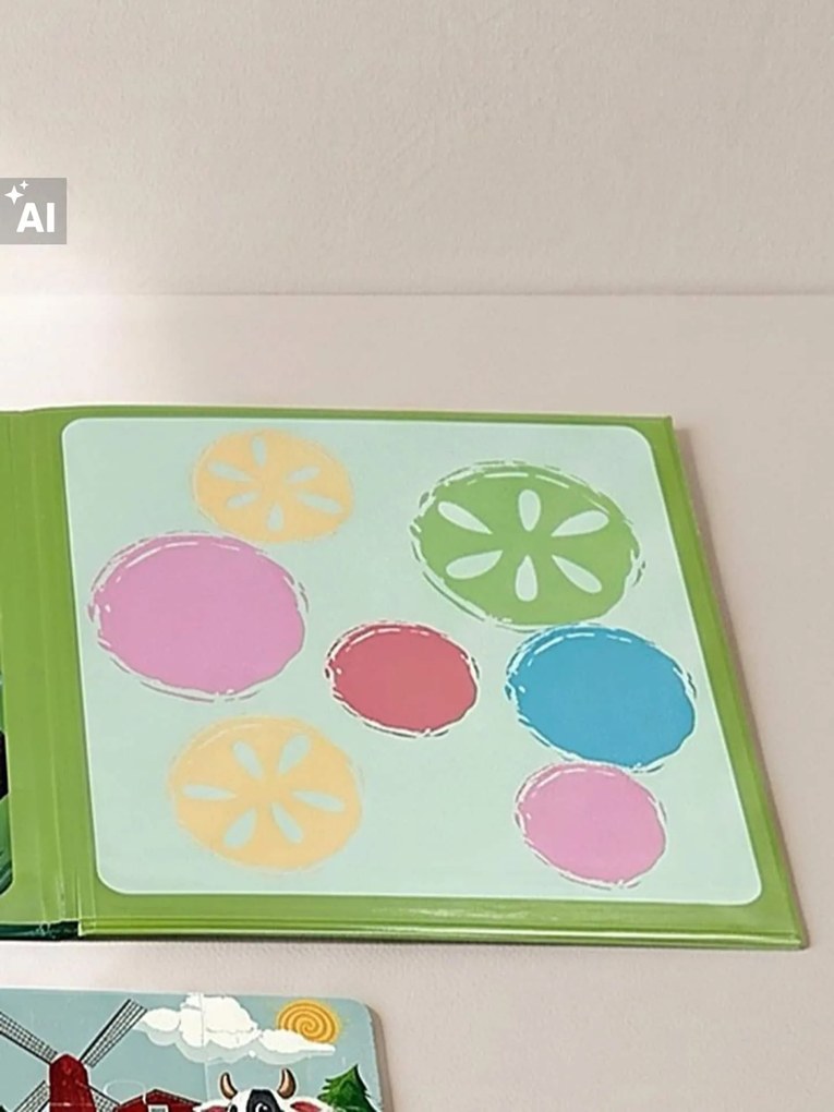 Sinsay - Magnetické puzzle s motivem farmy 40 kusů - vícebarevná