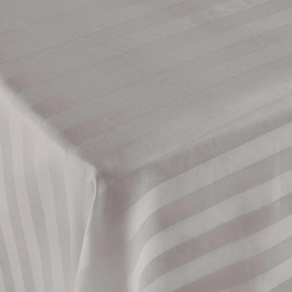 BAMBUSOVÉ PROSTĚRADLO STRIPE 220X260 CM ŠEDÉ