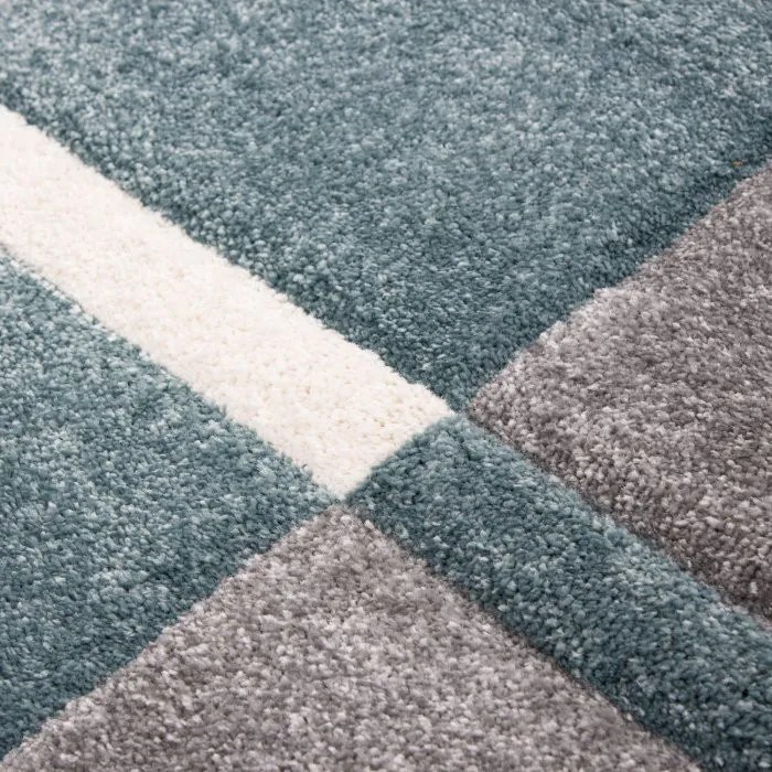 Ayyildiz, Kusový koberec Hawaii 1310 blue, 200x290, modrá, chodba / předsíň