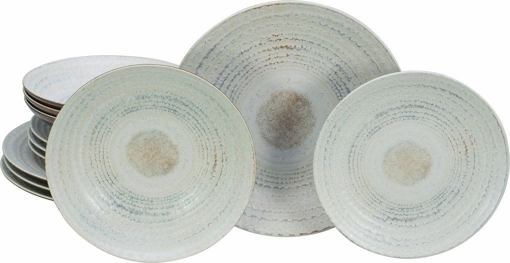 XXXLutz JÍDELNÍ SOUPRAVA Neapel Offwhite 12dílné Creatable - Online Only nádobí - 007768069301