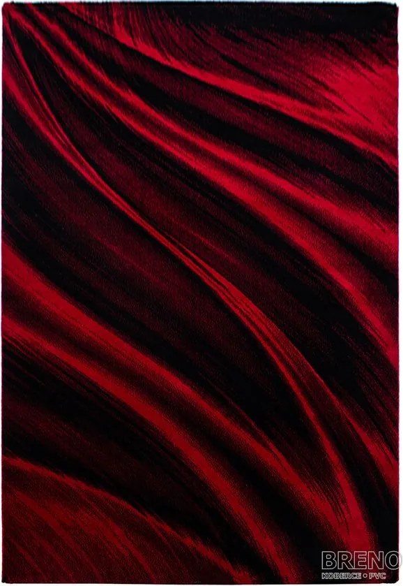 Breno Kusový koberec MIAMI 6630 Red, 120x170 cm, Červená/Vícebarevné