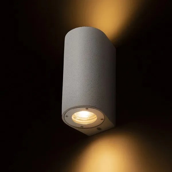 RED R13792 GRANITA II nástěnná beton/dekor světlý granit 230V LED GU10 5W IP65 - RED - DESIGN RENDL