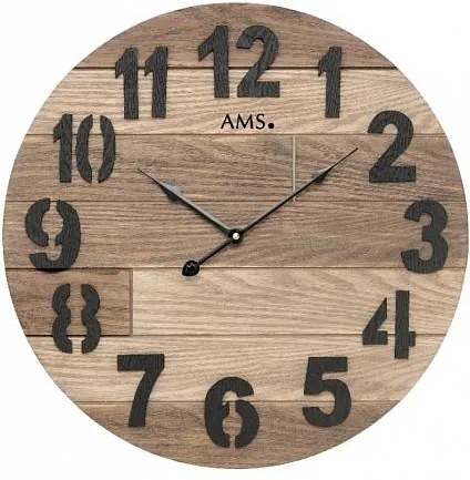Designové nástěnné hodiny 9569 AMS 50cm