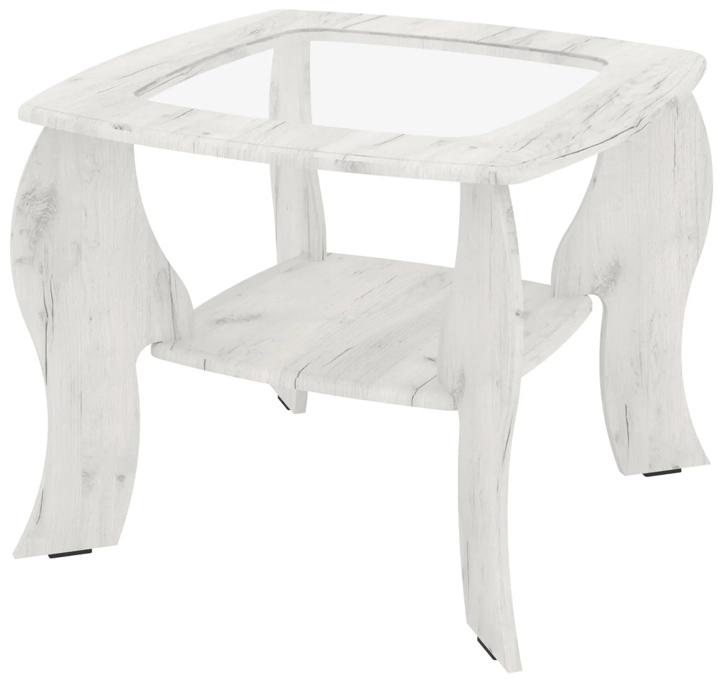 Vomaks unit, s.r.o. Konferenční stolek LUTIK MDF Barva: wenge + dub světlý