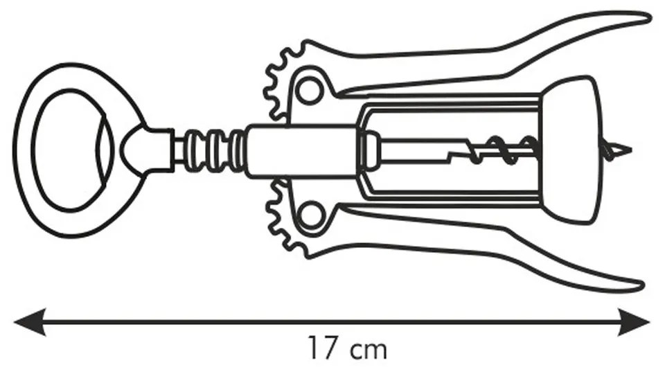 TESCOMA Otvírák na víno PRESTO, nerez