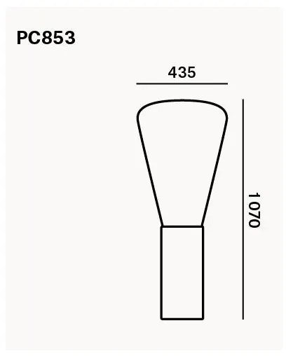 Designová lampa Brokis Muffins Wood 04 PC853 Barva skla: Amber - transparentní sklo, Barva el. vedení: Textilní kabel -  světle šedý, Dřevo: dub evropský - bezbarvý nano lak (CCS972)