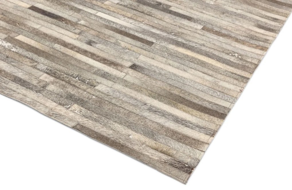 Béžový koberec Peppers Light Grey Stripe Rozměry: 160x230 cm