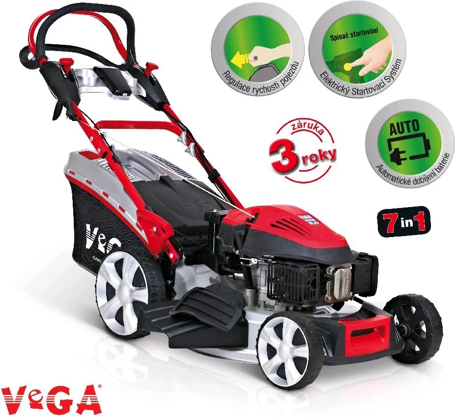 Rotační benzínová sekačka VeGA 545 SXHE 7in1